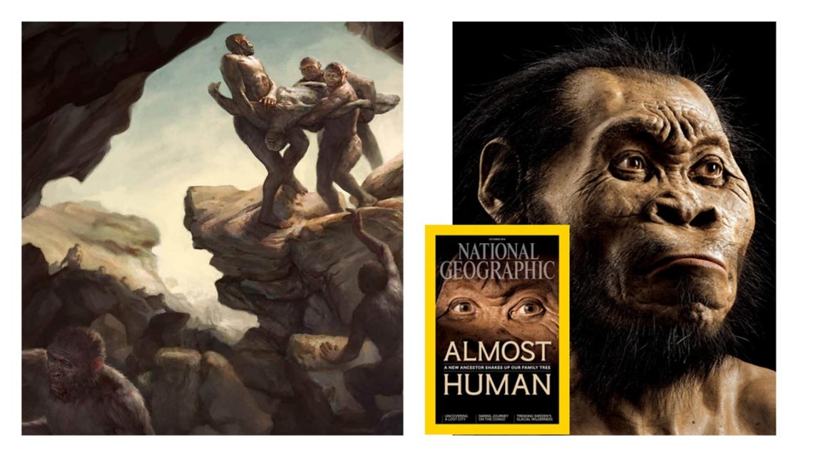 HOMO NALEDI BONES NOT RITUALLY BURIED – Evolution is a Myth