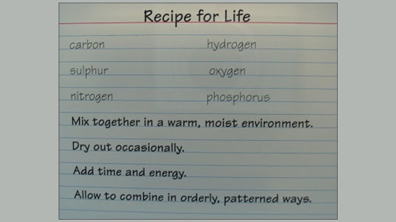 RECIPE ON HOW TO BUILD A “SIMPLE” LIVING CELL – Evolution is a Myth
